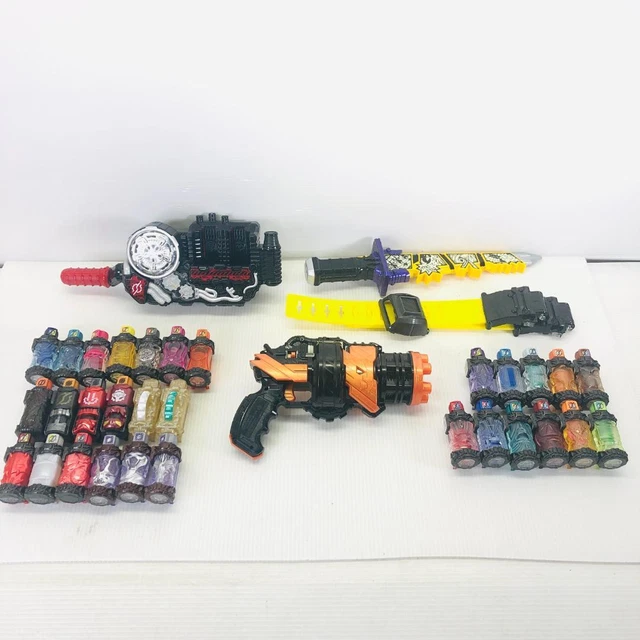 KAMEN RIDER MASKED Build DX Morpher Weapon Belt 3p Bottle 30p set ...