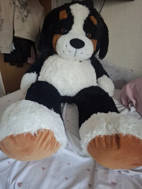 48 INCH HB Leisure Plushies Bernese Mountain Dog Soft Plush Toy Stuffed ...