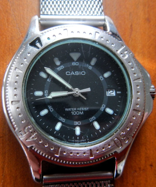 VINTAGE CASIO SPORTS Quartz Watch 514 $20.00 - PicClick AU