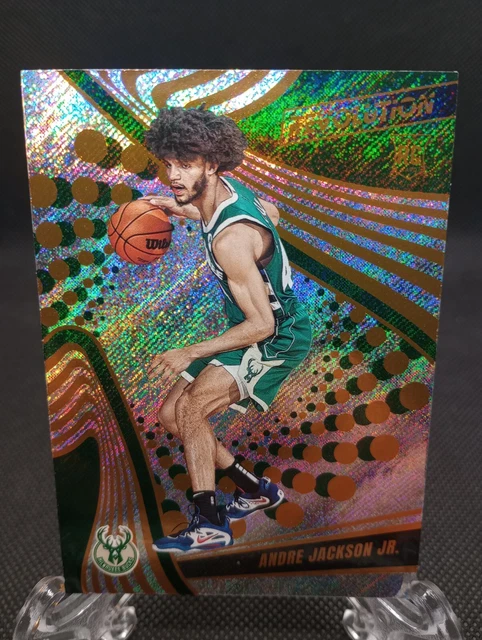 ANDRE JACKSON JR recrue 2023-24 Panini Revolution #136 RC Milwaukee ...