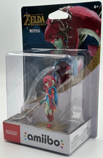 LEGEND ZELDA BREATH of the Wild Series Mipha amiibo Nintendo Champion ...