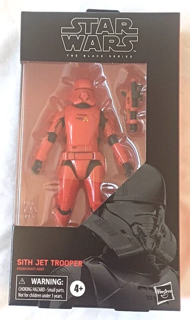 STAR WARS BLACK Series Sith Jet Trooper (Red) Action Figure, BNIB, 2019 ...