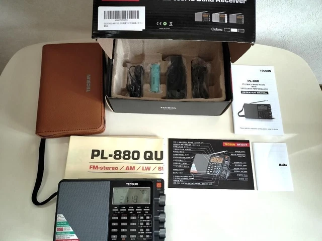 TECSUN PL-880 FM/LW/MW/SW SSB PLL shortwave radio with 3050 station memory Japan $407.41 ...