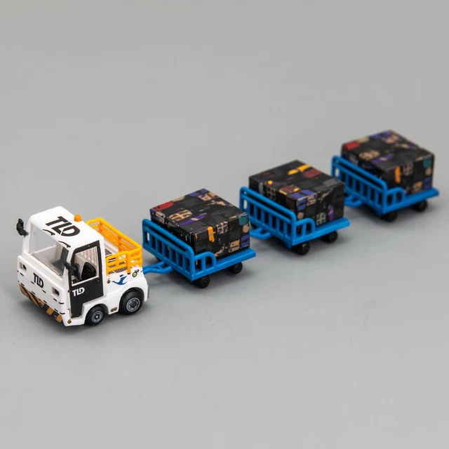 AIRPORT LUGGAGE BAGGAGE Tractor Model Cute Version 3D Printed Models ...