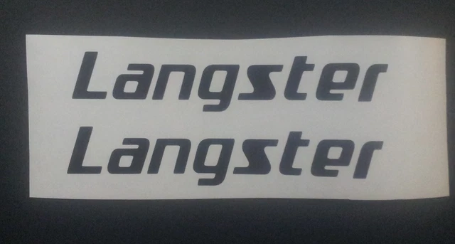 SPECIALIZED LANGSTER VINYL sticker / decal for re-spray restore etc $10 ...