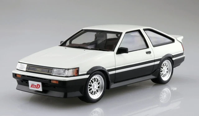 AOSHIMA INITIAL D No.13 Wataru Akiyama AE86 Levin Plastikmodell im ...