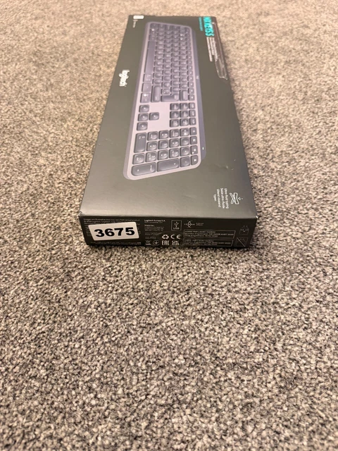 LOGITECH MX KEYS S Rechargeable Keyboard PC/MAC complete with USB ...