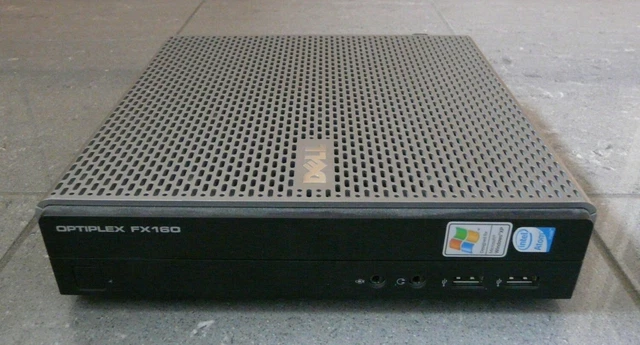 DELL OPTIPLEX FX160 Thin Client Intel Atom 230 1.6GHz 2GB RAM no HDD/OS ...