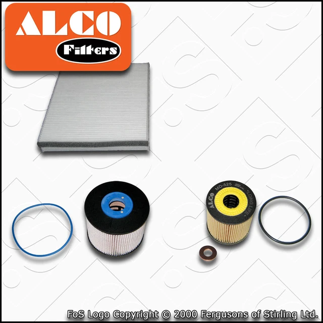 SERVICE KIT FOR FORD KUGA 2.0 TDCI ALCO OIL FUEL CABIN FILTERS (2013 ...