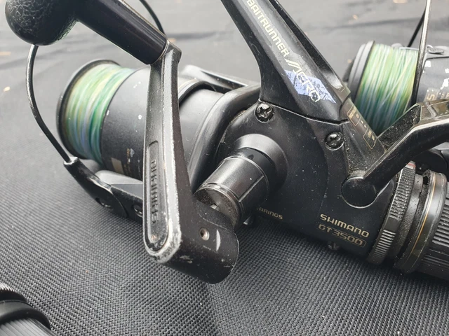 3 X SHIMANO Aero GT3500 XT-7 Baitrunner Carp Barbel Specialist Fishing ...