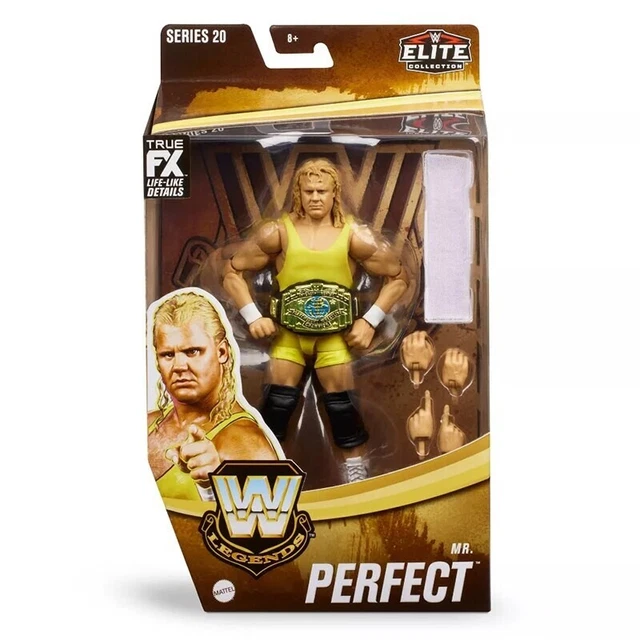 WWE MR PERFECT Legends Elite Mattel Collection Series 20 Wrestling ...
