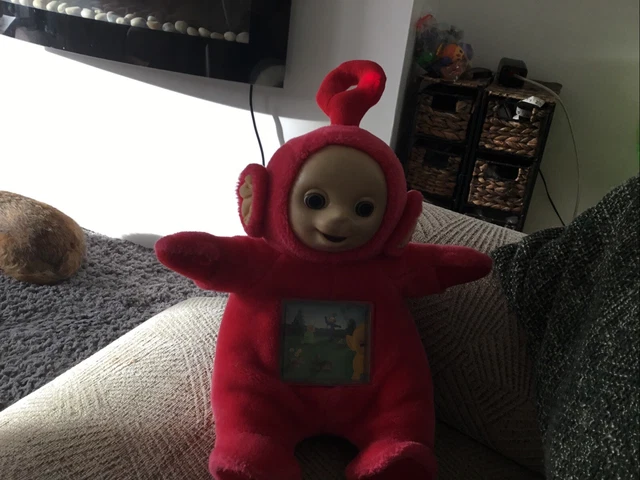 VINTAGE TELETUBBIES PO Moving Television Screen Musical Toy Lights TOMY ...
