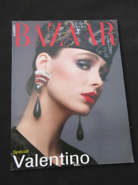 HARPER'S BAZAAR ITALIA September October 1985 VINTAGE ITALIAN FASHION ...
