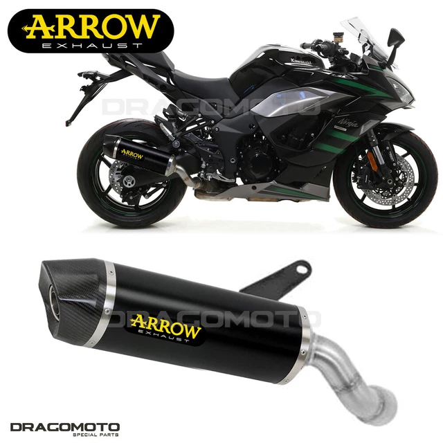 KAWASAKI NINJA 1000 SX TOURER 2021-2022 Exhaust ARROW INDY RACE ALU ...