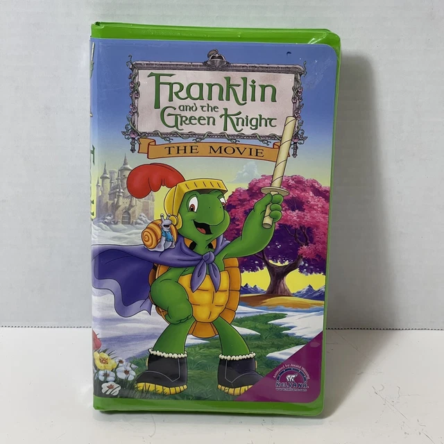 NICK JR FRANKLIN & The Green Knight VHS Video Tape Nickelodeon VTG ...