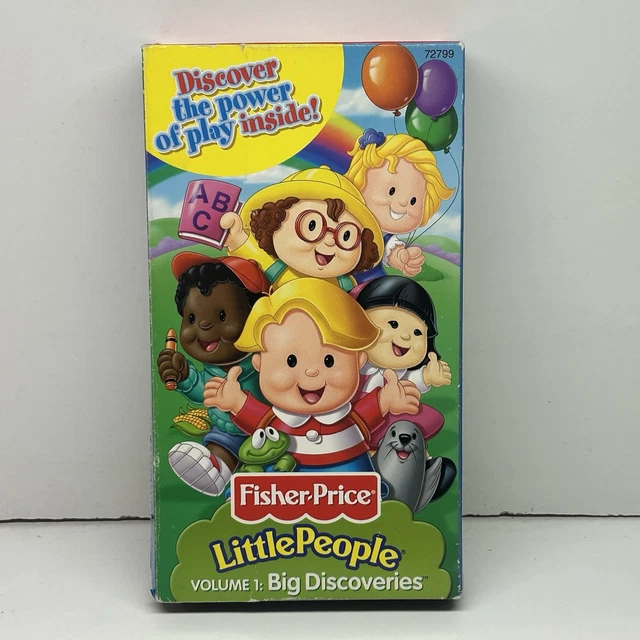 FISHER PRICE LITTLE People Big Discoveries VHS Video Tape Vol. 1 ...