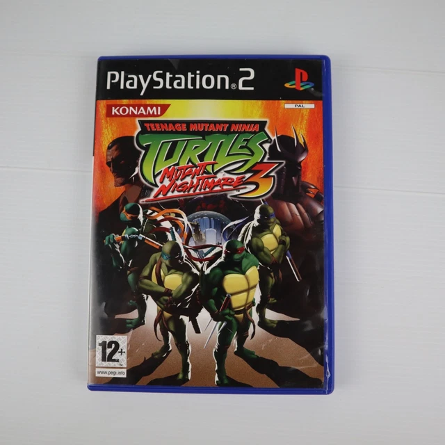 TEENAGE MUTANT NINJA Turtles 3: Mutant Nightmare AUS PAL PS2 ...