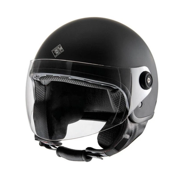 CASQUE HELMET DEMI-JET El'Frais Gris Charbon Mat Tucano Urbano Taille ...