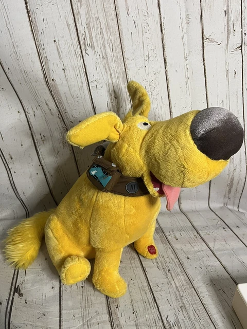 DISNEY STORE DUG Doug Dog Talking 12” Plush Toy Up Pixar Movie Stuffed ...