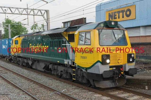 UK RAILWAY PHOTOGRAPH Of Class 70 70001. Rm70-1 £1.70 - PicClick UK