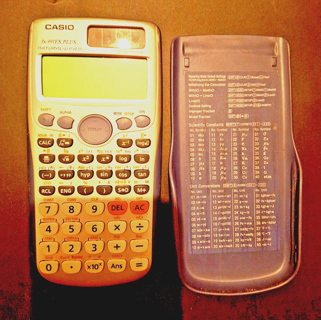 CASIO FX-991ES PLUS Natural V.P.A.M Two Way Power Scientific Calculator £10.77 - PicClick UK