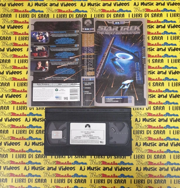 VHS FILM STAR TREK 5X5 2003 patrick stewart jonathan frakes PARAMOUNT ...