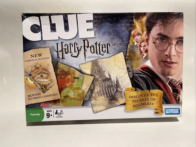 CLUE HARRY POTTER Edition Parker Brothers Family Board Game 2008 ...