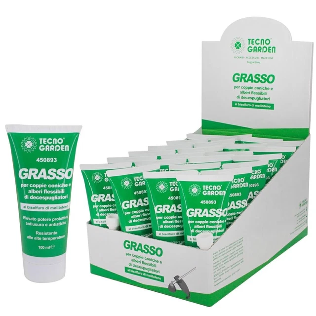 BISOLFURO MOLIBDENO GRASSO testina coppia conica decespugliatore 100ml ...