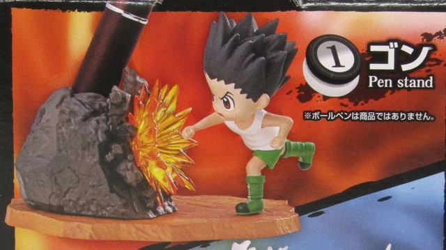 GON FIGURE RE-MENT Hunter x Hunter DesQ Desktop Hunter 3 Pen Stand ...