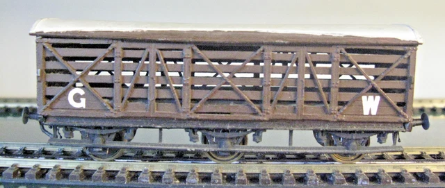 EM FINESCALE KIT Built White Metal Gwr Low Siphon 6 Wheel Milk Van (Lot 881) £21.47 - PicClick UK