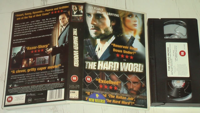 THE HARD WORD VHS Video Big Box Ex Rental Large Case High Fliers £4.99 ...