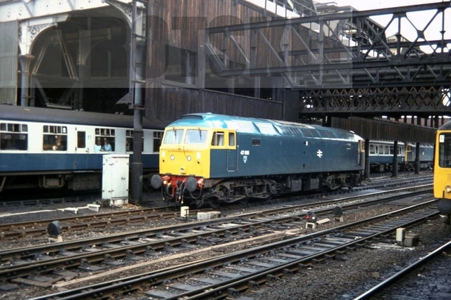 35MM SLIDE BR British Rail Diesel Loco Class 47 47616 Manchester ...