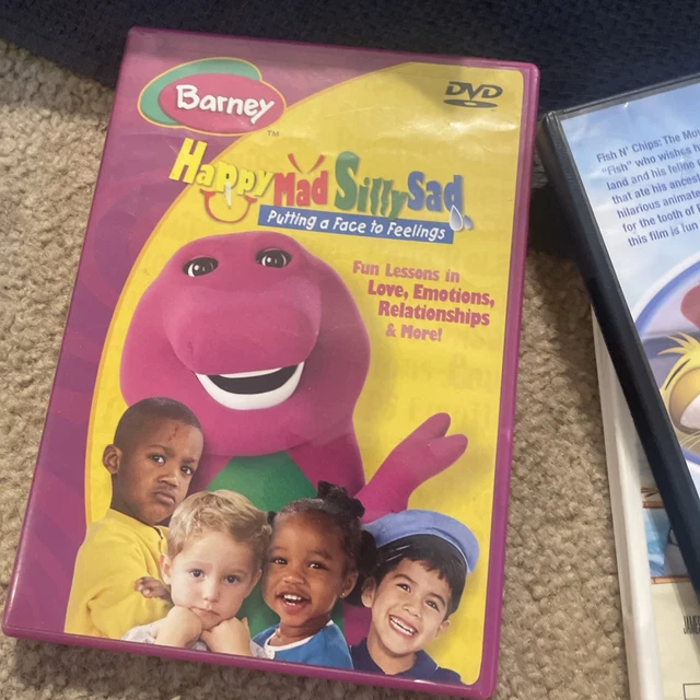 BARNEY - HAPPY Mad Silly Sad - DVD - Very Good - - - 1 - Unrated (Not ...