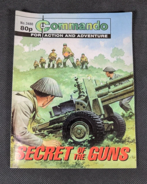 COMMANDO COMIC ISSUE Number 3480 Secret Of The Guns £4.45 - PicClick UK