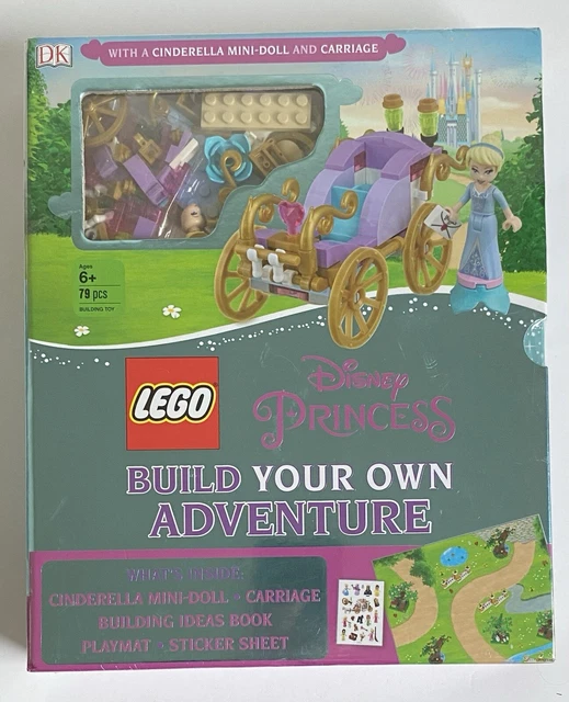 LEGO DISNEY PRINCESS Build Your Own Adventure Mini-Doll, Bricks + Ideas ...