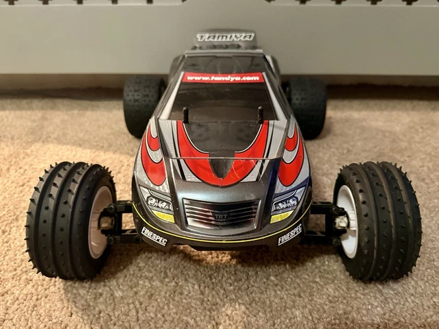 TAMIYA DT-03 1/10 Aqroshot Body With Motor & Servo RC Car Remote ...