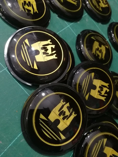 WOLFSBURG HORN PUSH cap Black Gold for VW Splitscreen Karmann Ghia ...