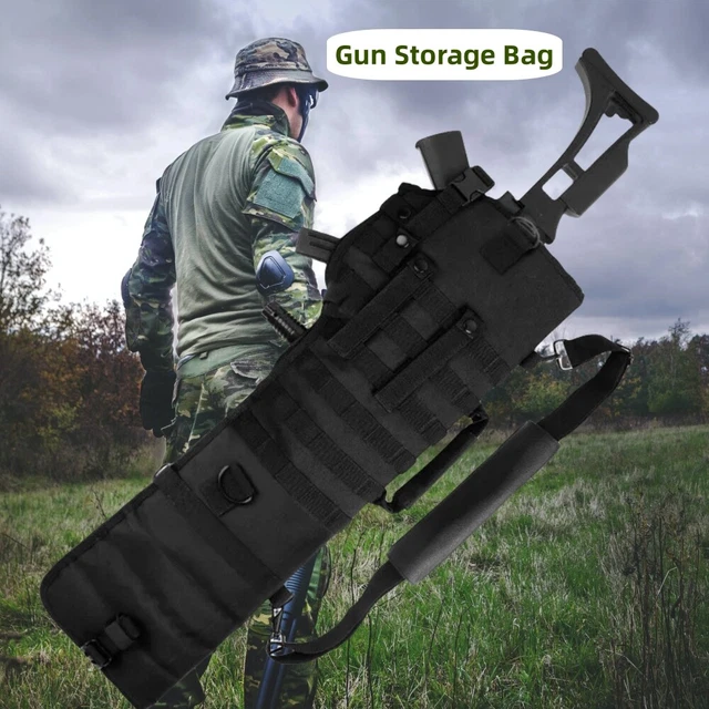 TACTICAL SHOTGUN RIFLE Scabbard Bag Shoulder Sling Case Holster Molle ...