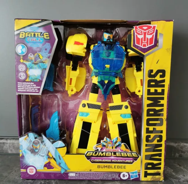 HASBRO TRANSFORMERS BUMBLEBEE Cyberverse Adventures Battle Call Hasbro ... HASBRO TRANSFORMERS BUMBLEBEE Cyberverse Adventures Battle Call Hasbro ...