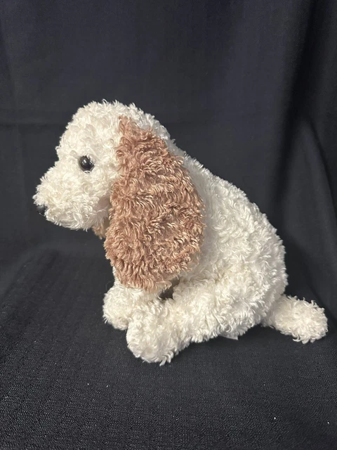 VINTAGE TY CLASSIC Beanie Baby “Beasley” The Dog 2002 Curly Hair Brown ...