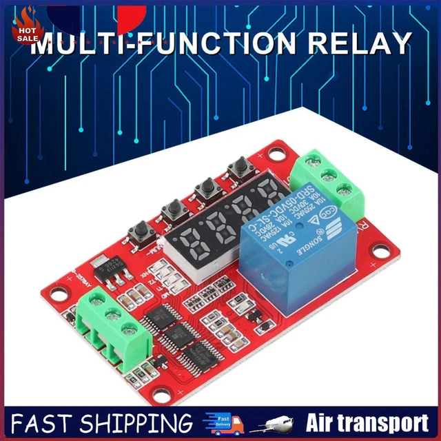# FRM01 INFINITE Loop Relay Module 1CH Automation Delay Loop Module (5v ...