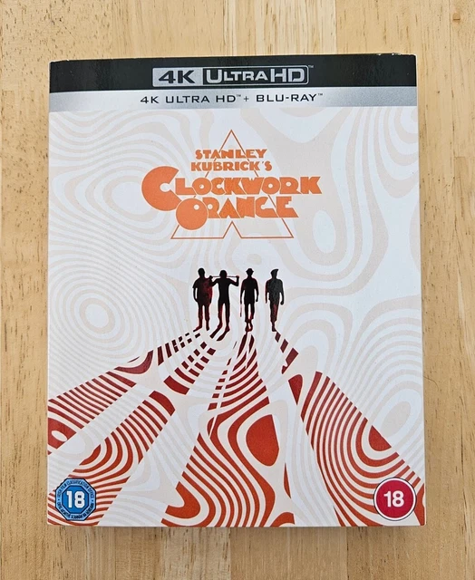 A CLOCKWORK ORANGE (4K UHD Blu-Ray + Blu-Ray) with Slipcover [FREE P&P] EUR 5,83 - PicClick IT