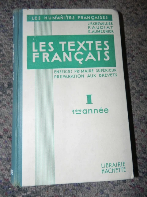 THE FRENCH TEXTS 1st year of the E.P.S and the C.C. - val £16.93 ...