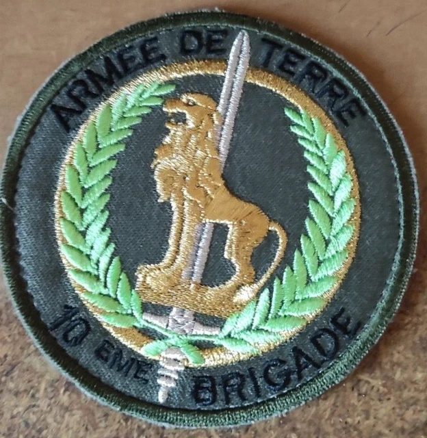 ÉCUSSON SCRATCH ARMÉE de terre 10 éme brigade EUR 2,99 - PicClick FR