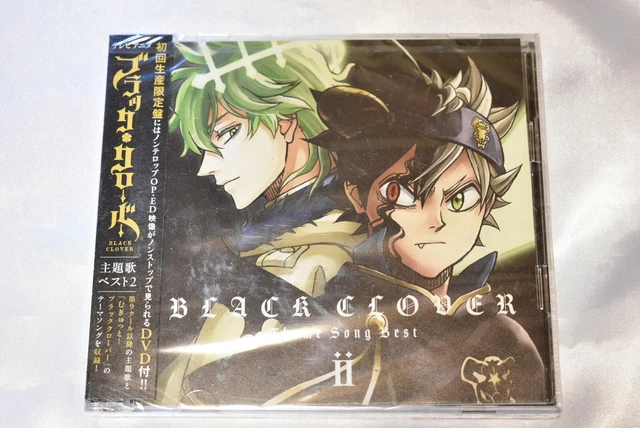 BLACK CLOVER THEME Song BEST 2 LIMITED EDITION-JAPAN CD+DVD JAPANESE £ ...