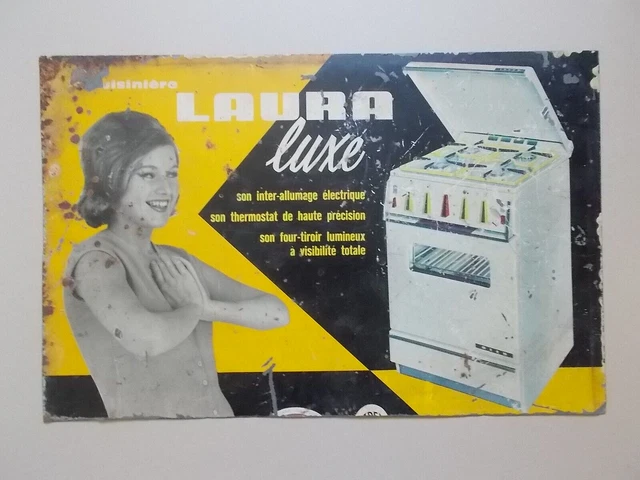 PUBLICITÉ VINTAGE & Cuisinieres Laura Luxe " 1950 EUR 149,00 - PicClick FR