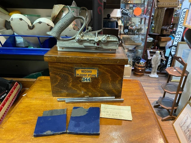 LOVELY VINTAGE OLD School Record Plough Plane No 044 Made In England ...