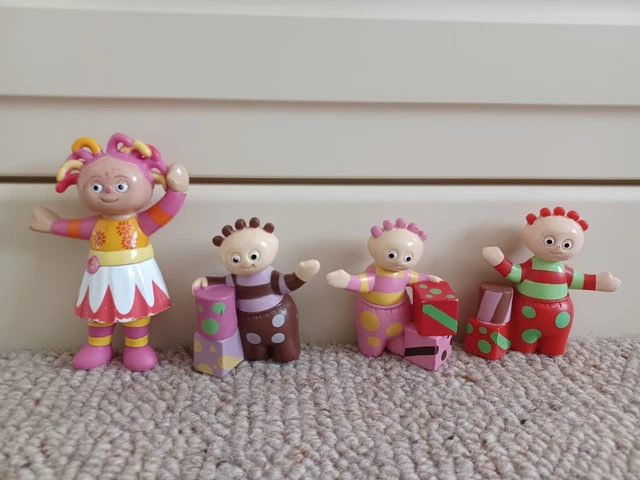 CBEEBIES IN THE Night Garden Toy Figures Upsy Daisy & 3 Tombliboo’s £9. ...
