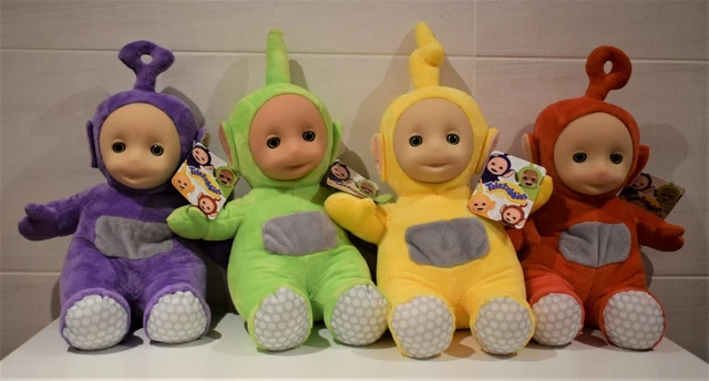 TELETUBBIES SOFT TOY TINKY-WINKY DIPSY LAA-LAA Or PO 30 cm ( 12" ) TALL ...