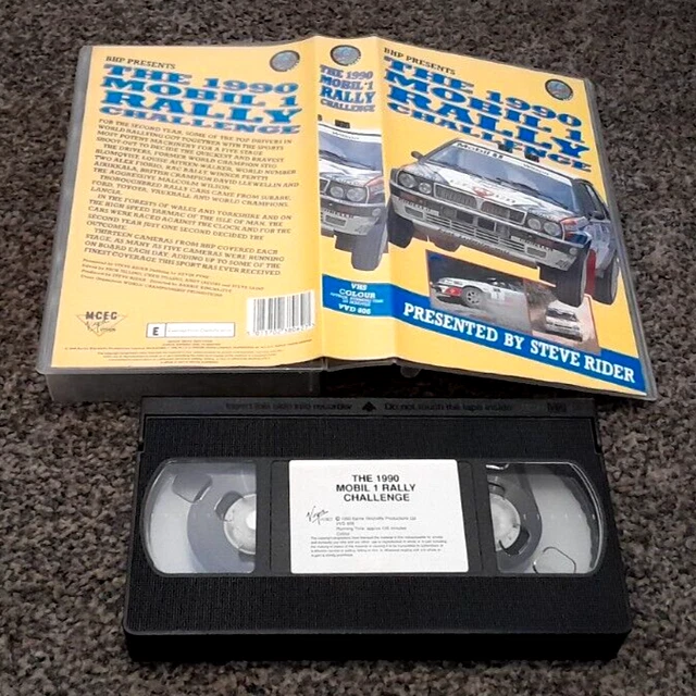 BHP PRESENTS THE 1990 Mobil 1 Rally Challenge Motorsport Lancia Pal Vhs ...